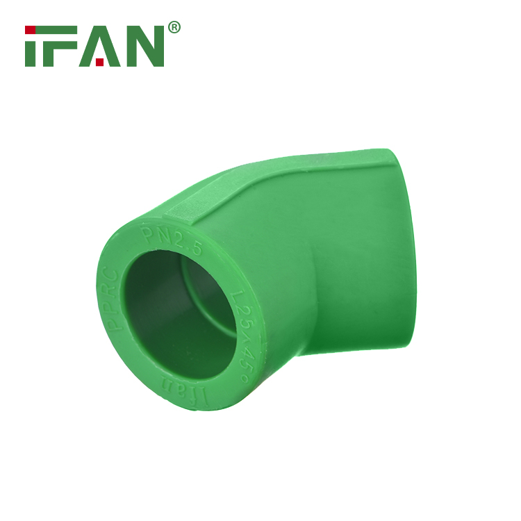 45 Degree PPR Elbow - Manufacturer Wholesale Pipe Fittings Business