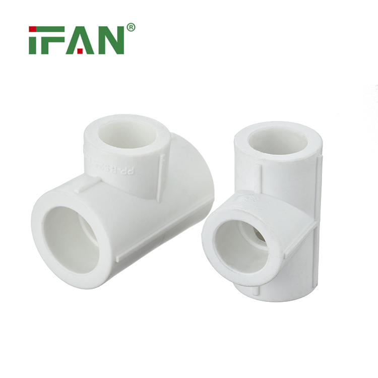 White PPR Tee Fittings - Manufacturer Wholesale Pipe Fittings Business