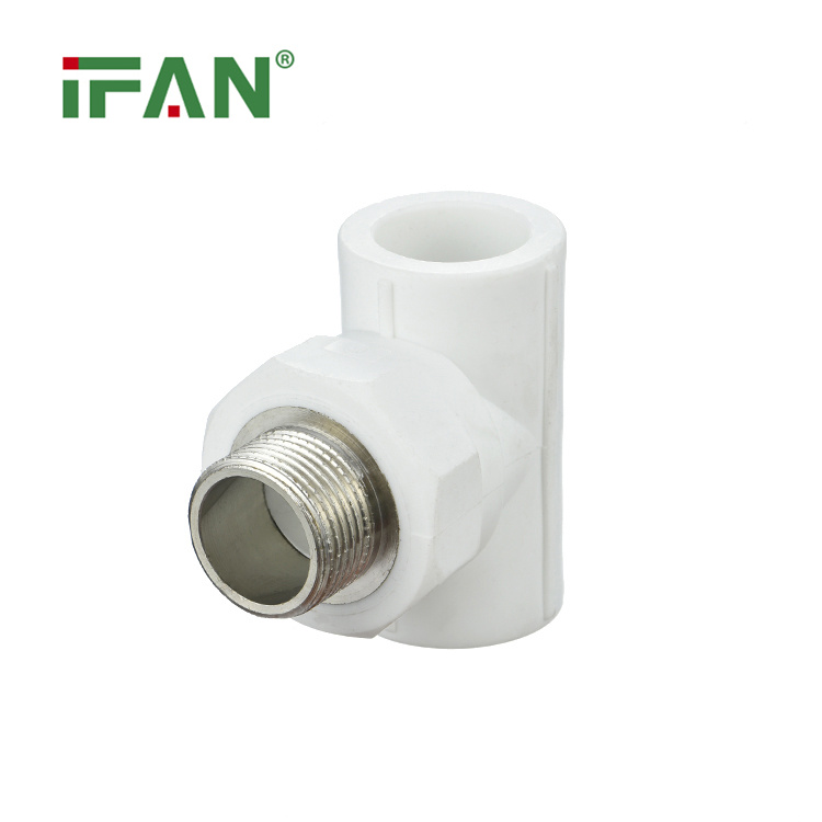 WHite PPR Male Tee - Manufacturer Wholesale Pipe Fittings Business