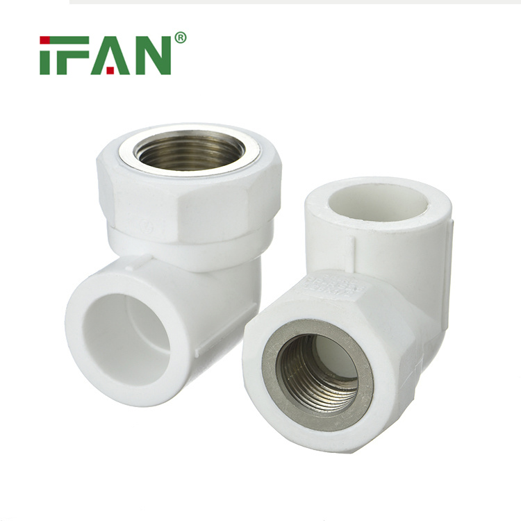 White PPR Female Elbow Fittings - Manufacturer Wholesale Pipe Fittings ...