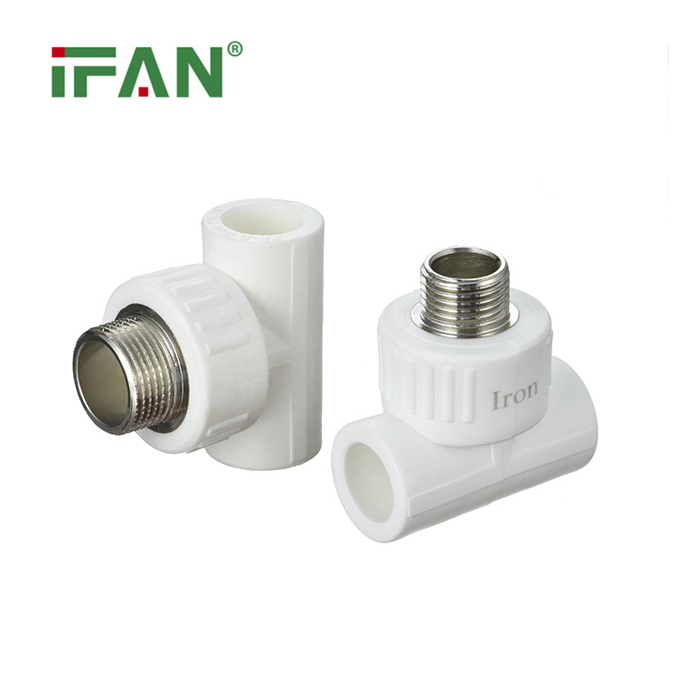 WHite PPR Male Tee - Manufacturer Wholesale Pipe Fittings Business
