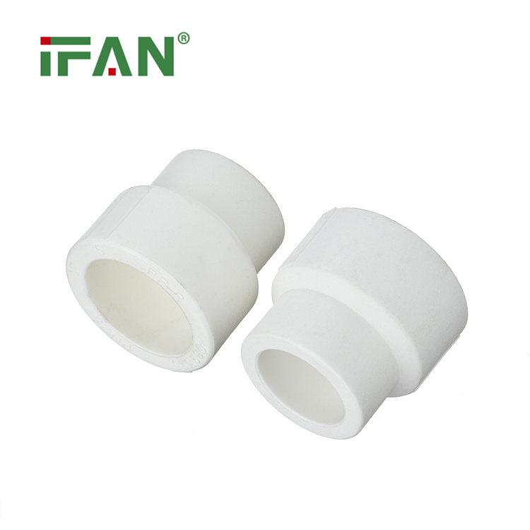 Whtie PPR reduce socket - Manufacturer Wholesale Pipe Fittings Business
