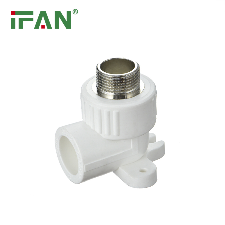 White PPR male Elbow With Seat - Manufacturer Wholesale Pipe Fittings ...