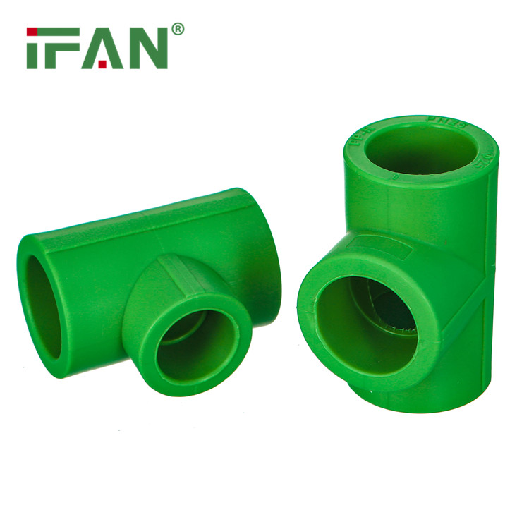 Green PPR Reducing Tee - Manufacturer Wholesale Pipe Fittings Business
