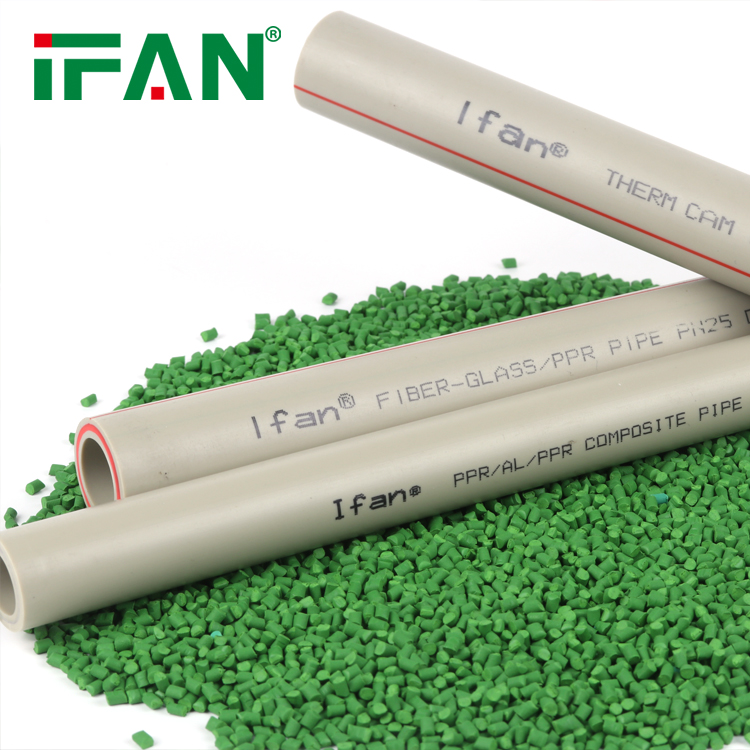 Gray PPR Plastic Pipe - IFAN