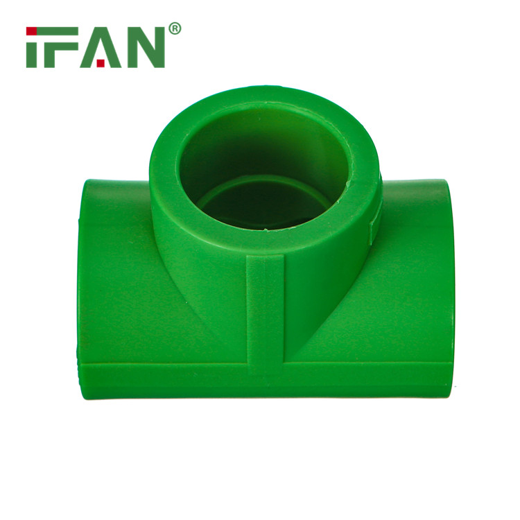 Green PPR Reducing Tee - Manufacturer Wholesale Pipe Fittings Business