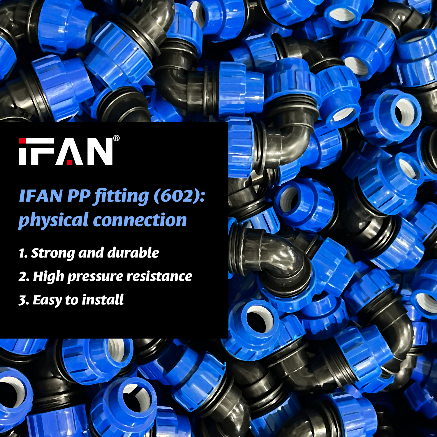 IFAN HDPE pipe fittings