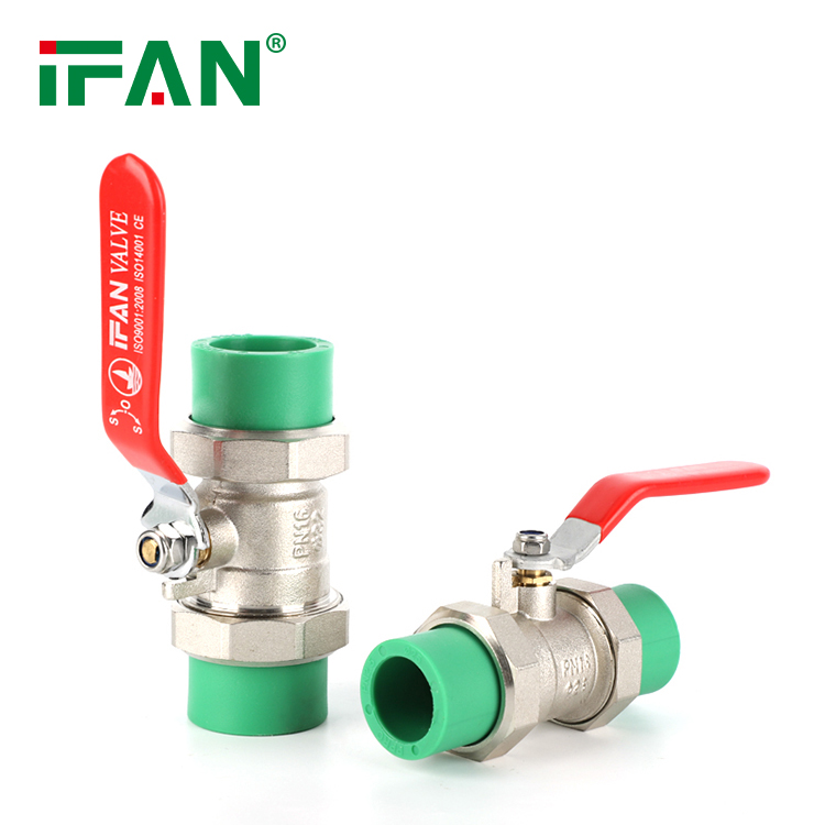 PPR Double Union Ball Valve - Manufacturer Wholesale Pipe Fittings Business