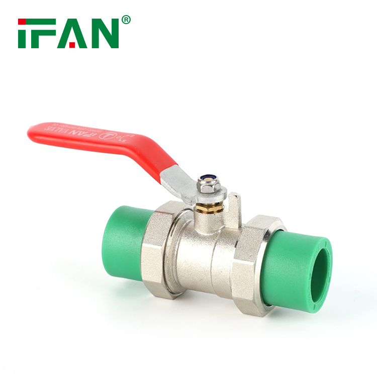 PPR Double Union Ball Valve - Manufacturer Wholesale Pipe Fittings Business