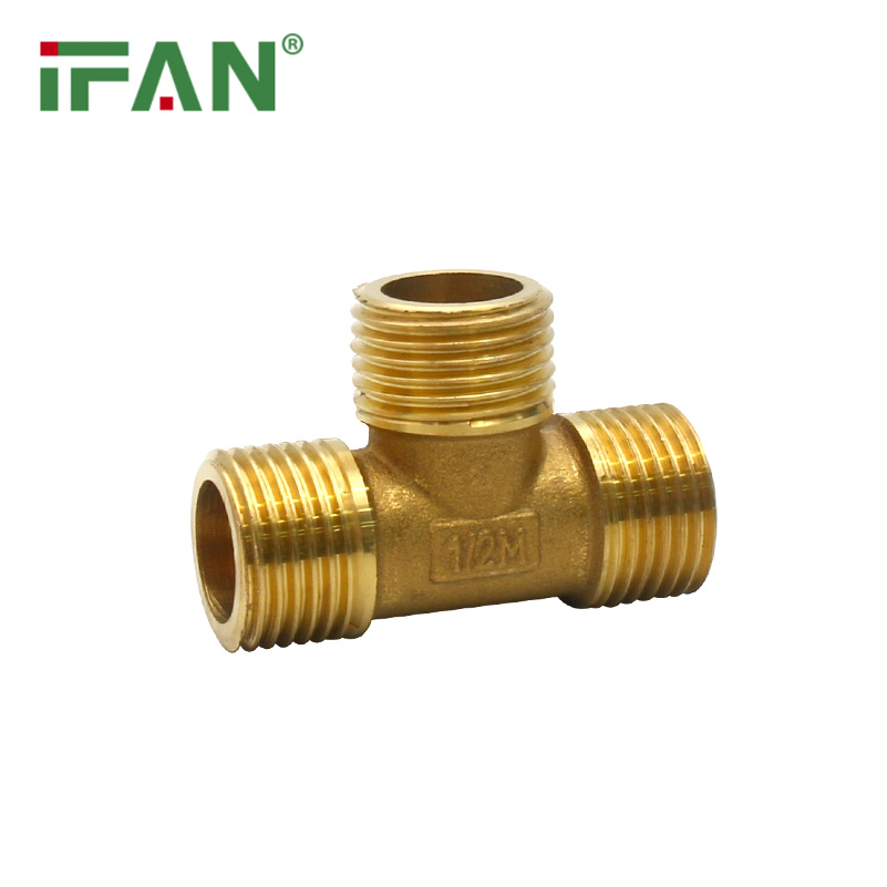 Brass Male Thread Tee