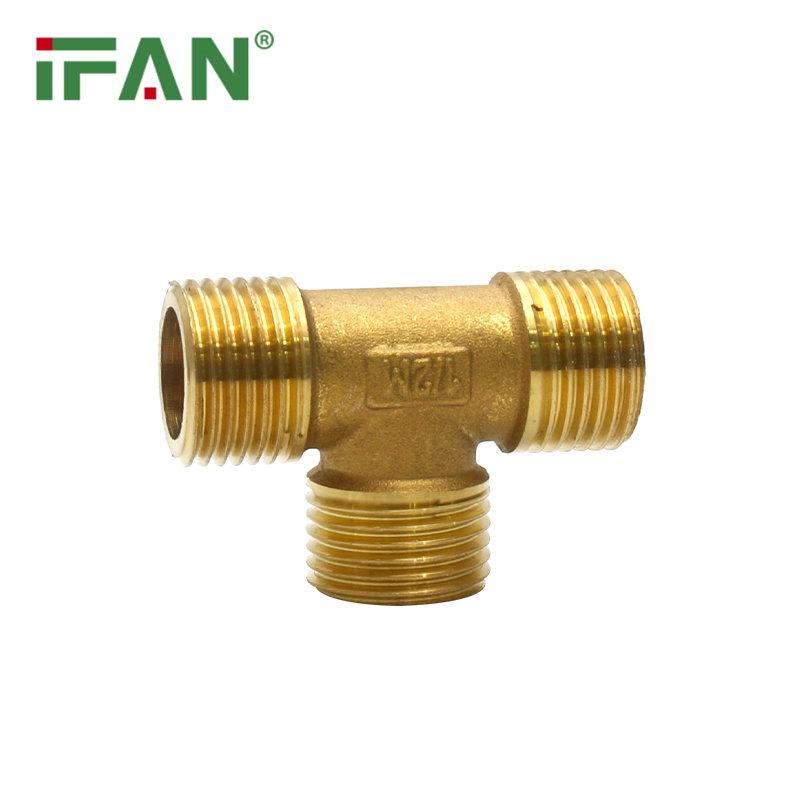 Brass Male Thread Tee