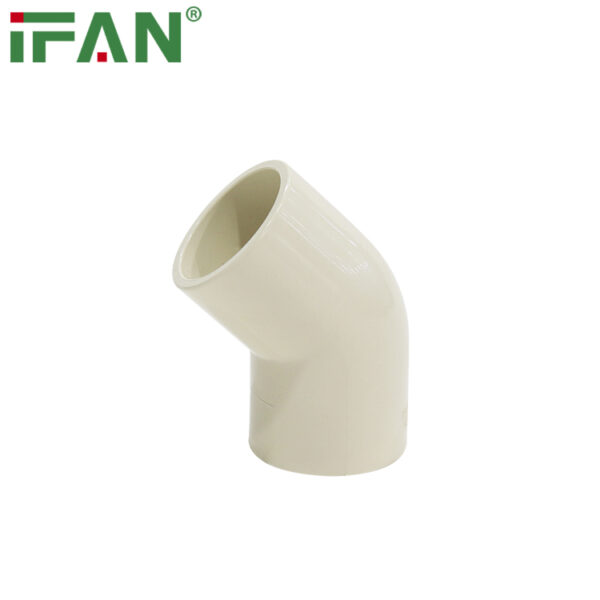 Beige CPVC 45 Degree Elbow - Manufacturer Wholesale Pipe Fittings Business