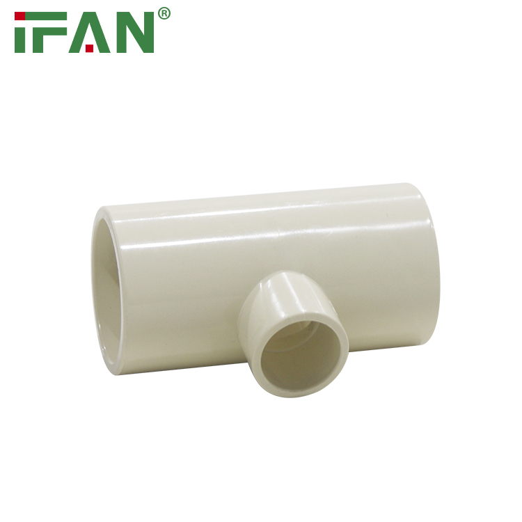 Beige CPVC Reduce Tee - Manufacturer Wholesale Pipe Fittings Business