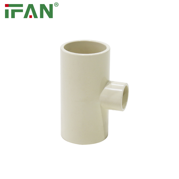 Beige CPVC Reduce Tee - Manufacturer Wholesale Pipe Fittings Business