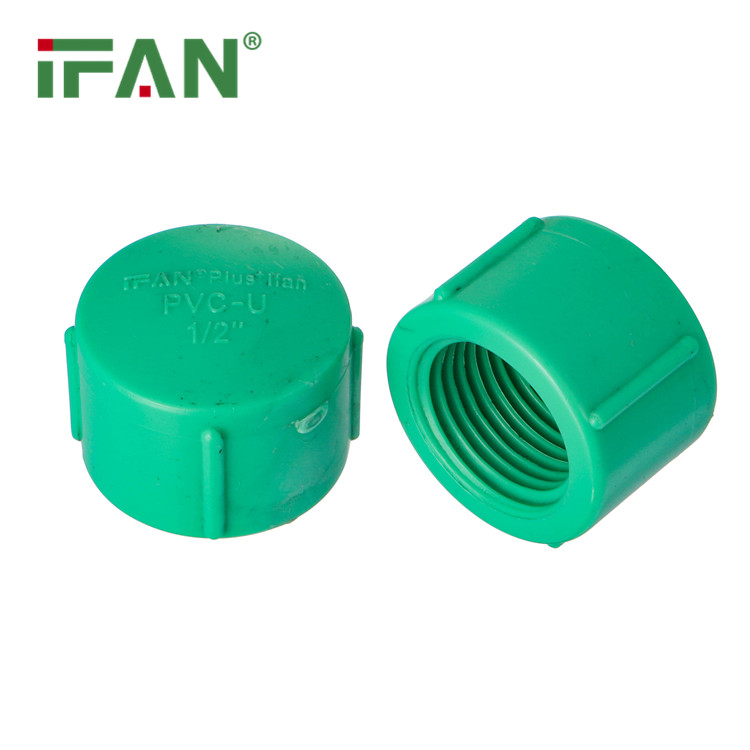 Green UPVC End Caps - Manufacturer Wholesale Pipe Fittings Business