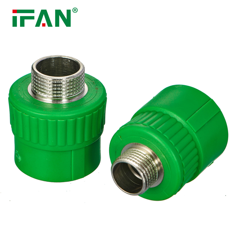 PPR Plastic Brass Inter Male Socket