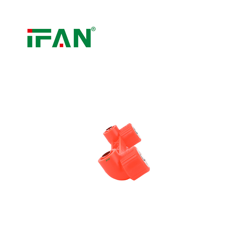 Good Value IFAN PPR Purple Copper Double Female Elbow - IFAN Manufacturer